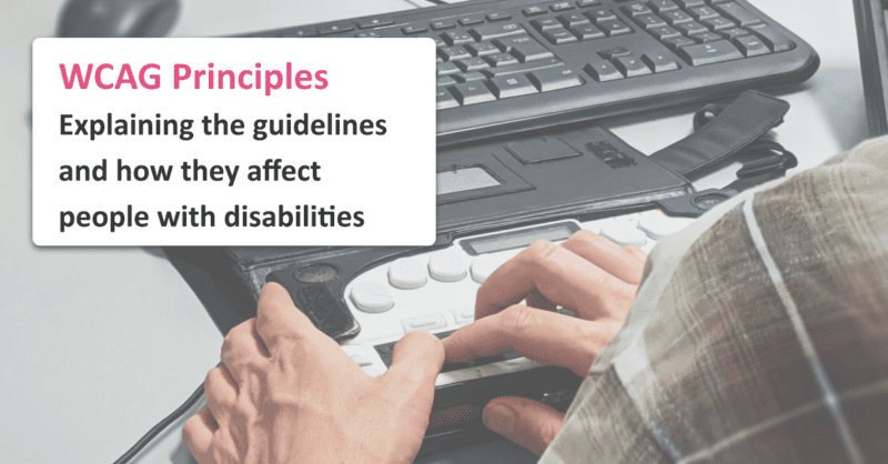 The real story on WCAG principles from Sam, a screen reader | Fable