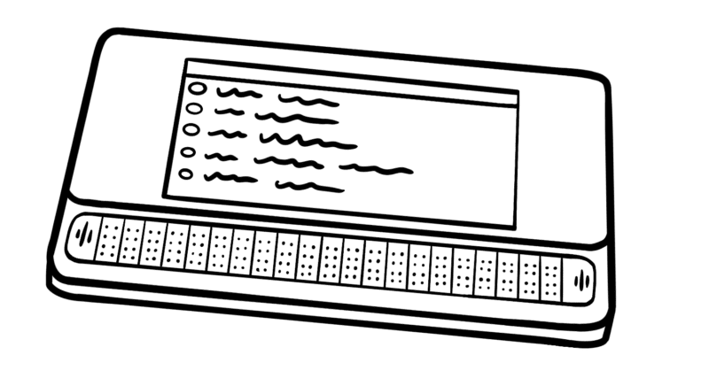 Braille Note Taker | What is a Braille Note Taker? | Fable