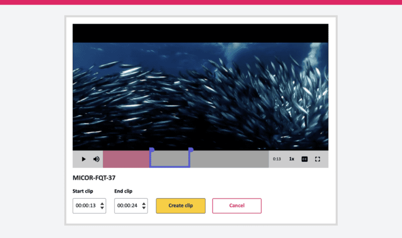 Building an accessible video clipping component | Fable